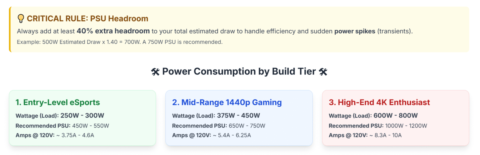 How Many Amps/Watts Does a Gaming PC Use? How Much Electricity Does a ...