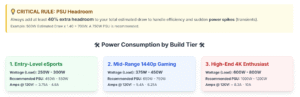 How Many Amps/Watts Does a Gaming PC Use? How Much Electricity Does a ...