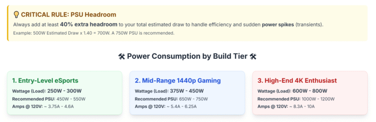 How Many Amps/Watts Does a Gaming PC Use? How Much Electricity Does a ...