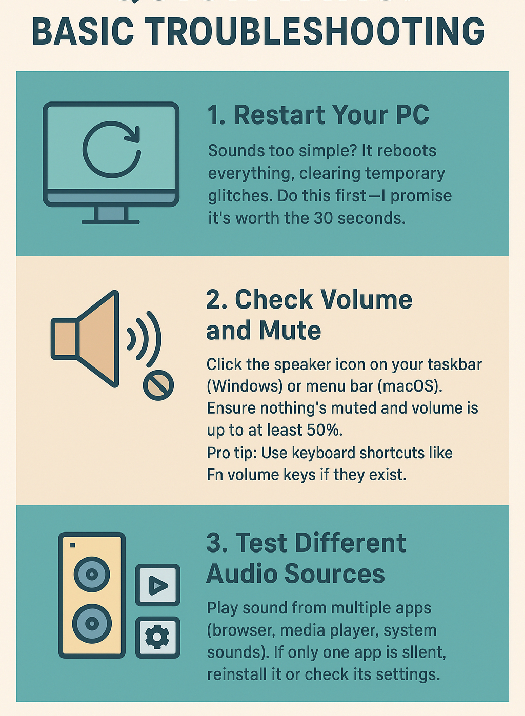 Why Can't I Hear Anything on My PC? Why Your Computer Won't Make a ...