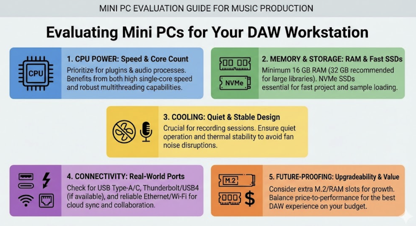 Best Mini PC for Music Production: The Ultimate Guide To Choosing a ...