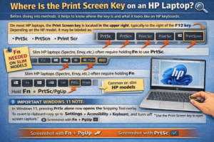 How to Take a Screenshot on an HP Laptop: The Complete Step-by-Step ...